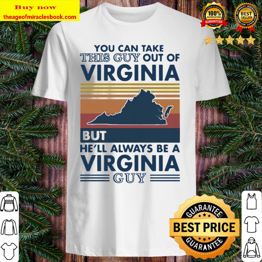 You can take this guy out of virginia but he'll always be a virginia ...