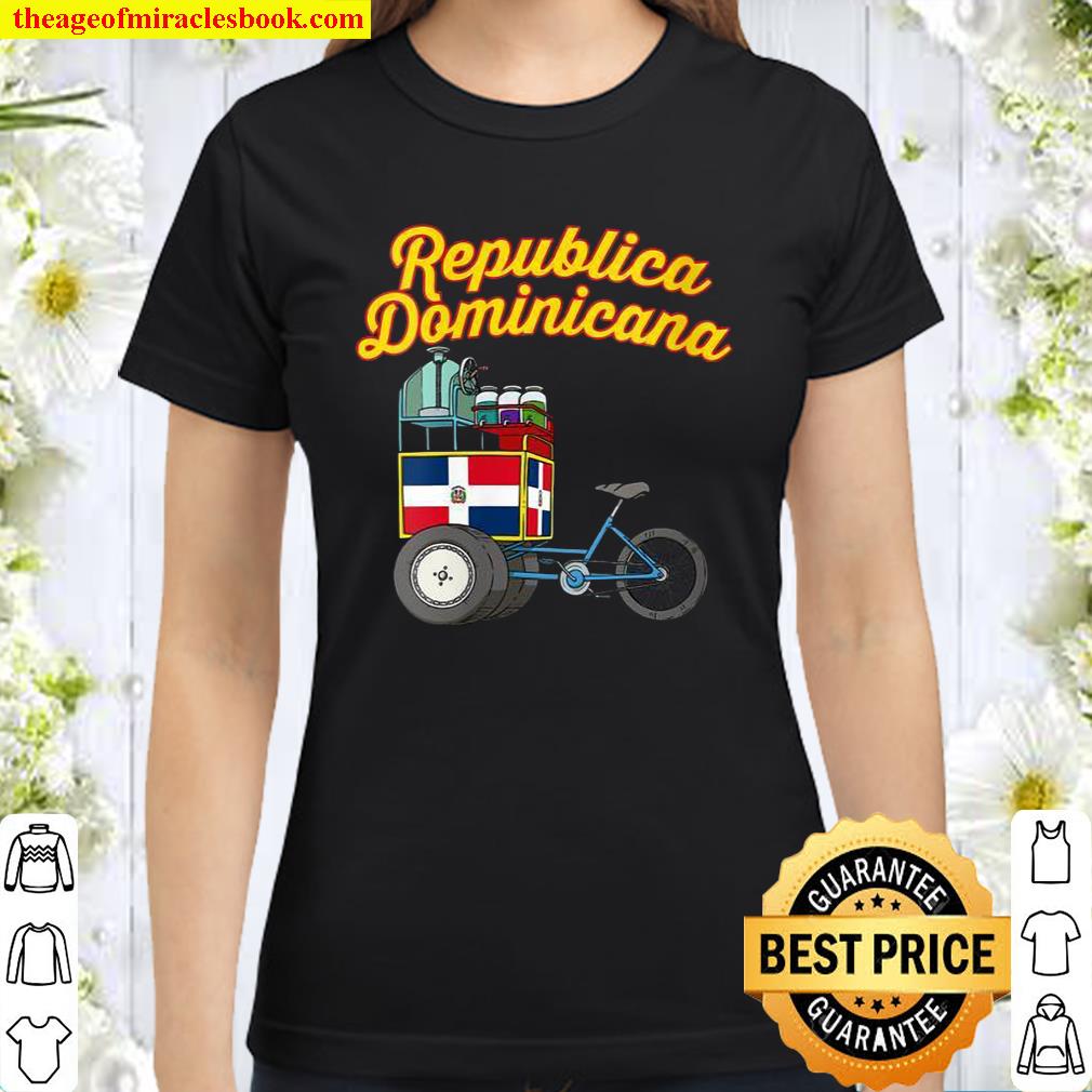 Womens Dominican Republic Cart para Dominicanos Shirt