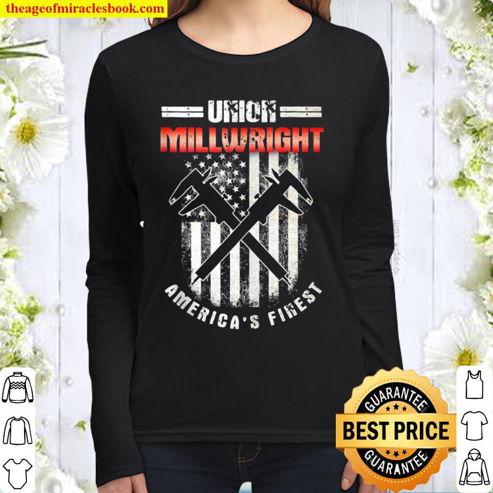Union Millwright Patriotic American Flag Millwrights new Shirt, Hoodie ...