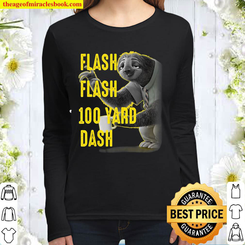 Official Zootopia Flash Flash 100 Yard Dash Portrait Shirt