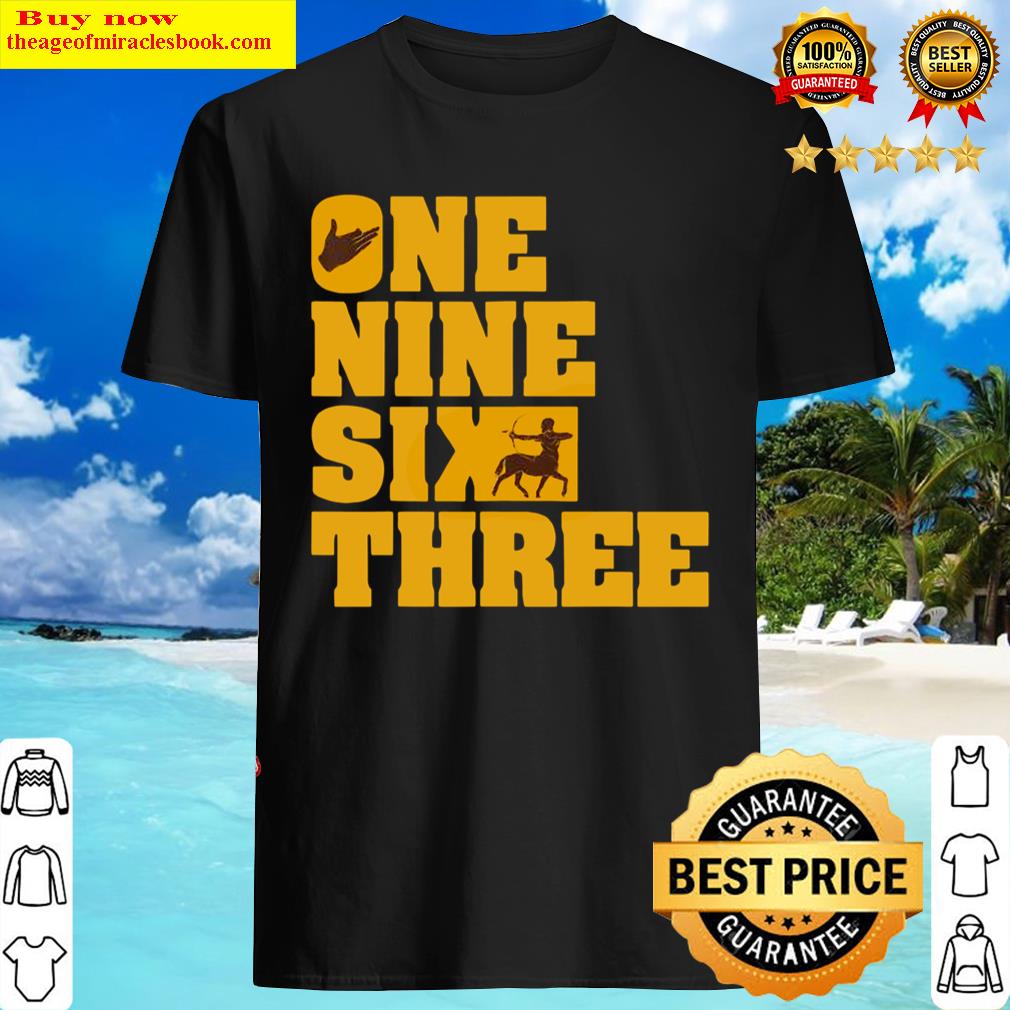 Awesome premium one nine six three phi-theta hand sign shirt