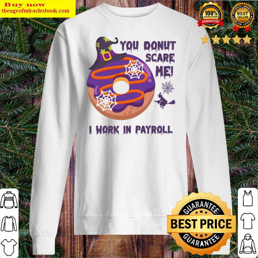 Payroll Halloween Donut Costume Kawaii Witch Human Resources