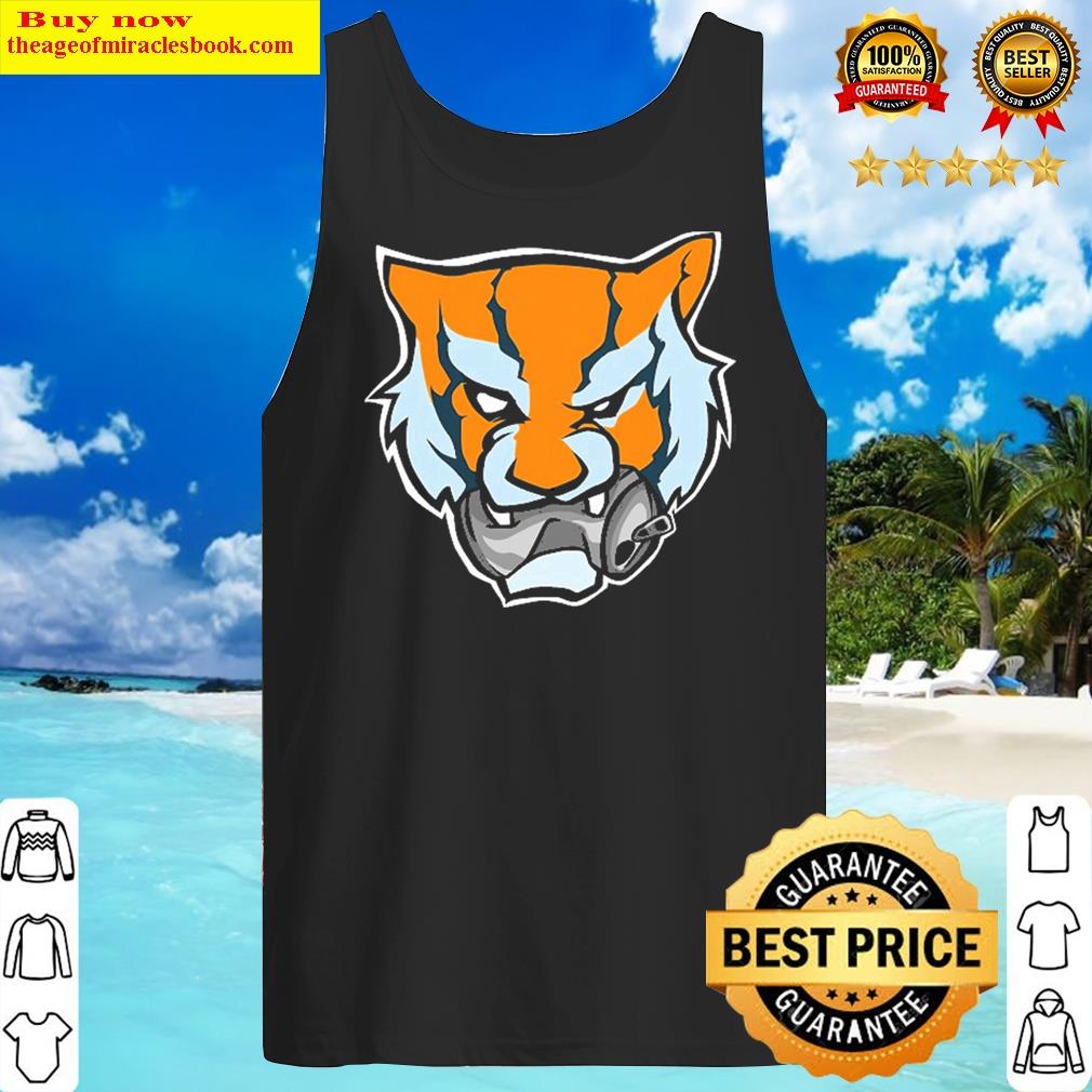 Tiger Head Biting A Can Graphic Shirt, Hoodie, Tank Top, Unisex Sweater
