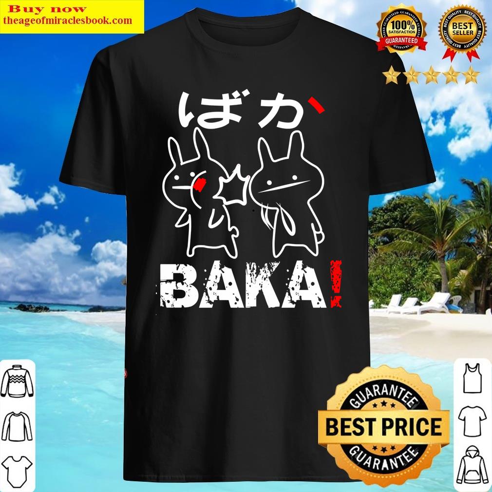 Funny Anime Baka Rabbit Slap Baka Japanese Essential Shirt