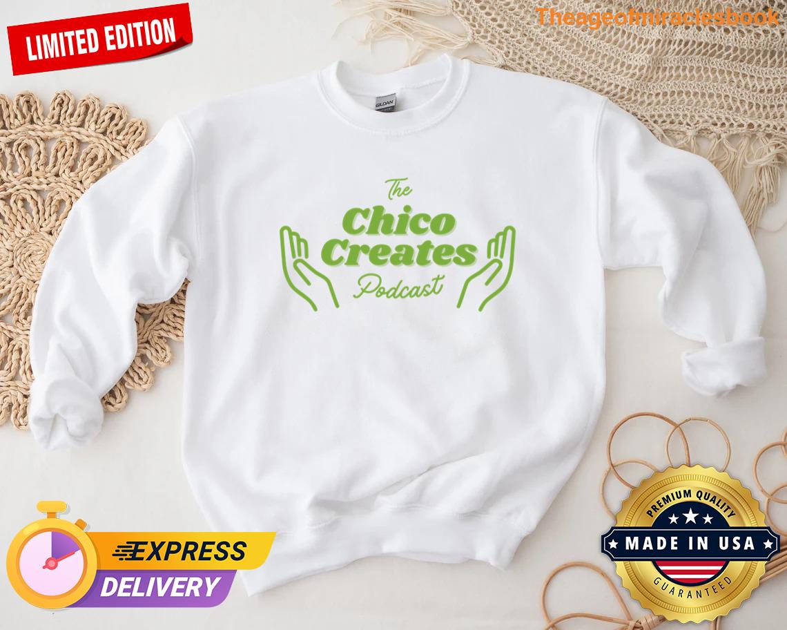 Chico Creates Podcast Official Logo T-shirt