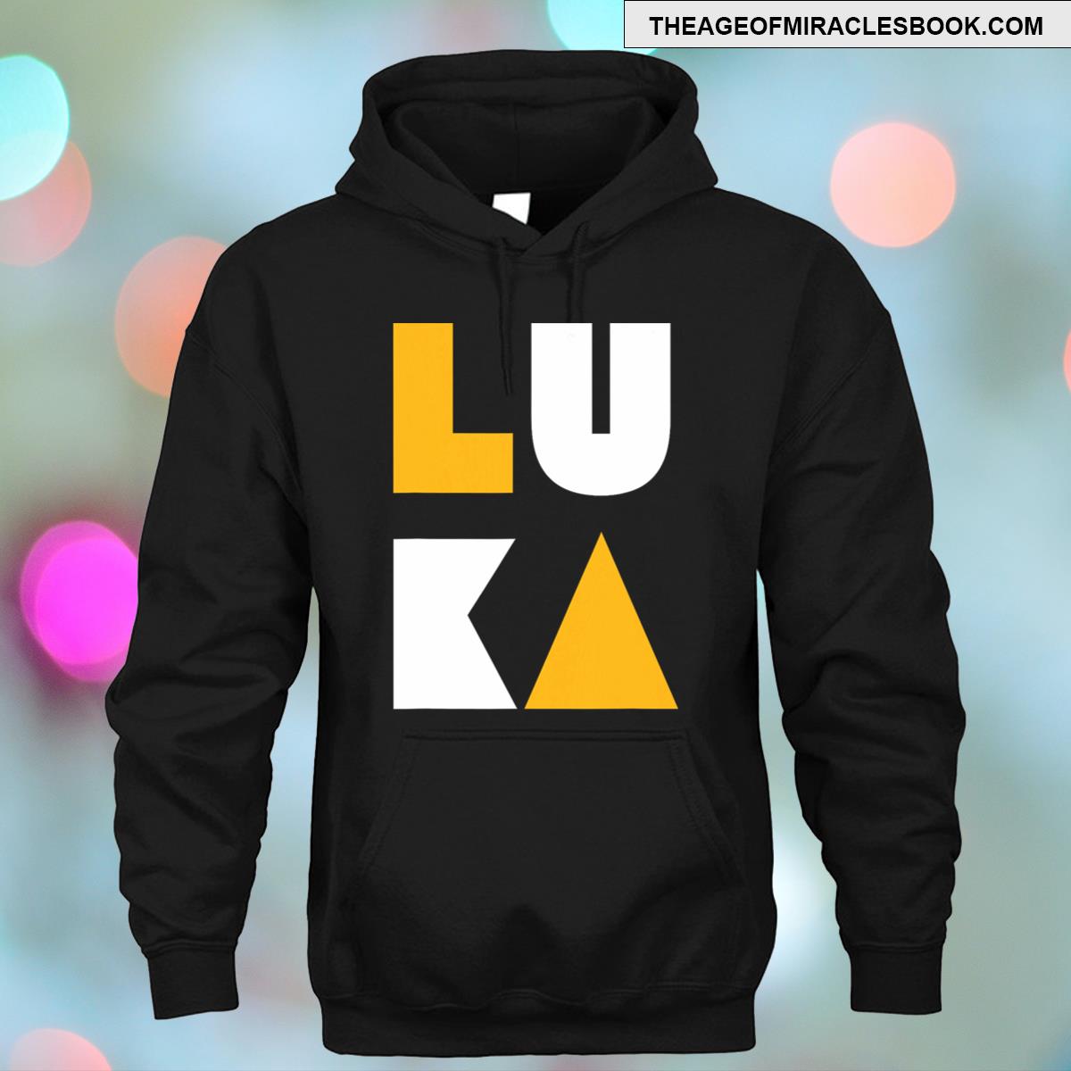 Luka La Purple Gold Mens Kids Youth Love Luka La T-shirt